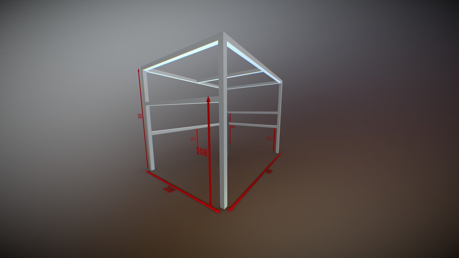 Estructura - 3D model by GenX [cff55ba] - Sketchfab