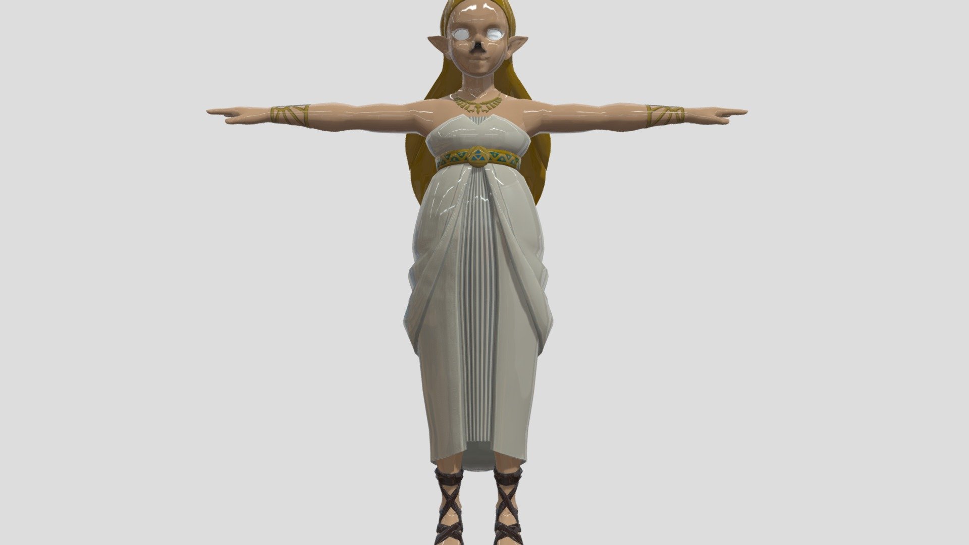 Zelda - Download Free 3D model by World game (@bradleywat128) [cff5d46 ...