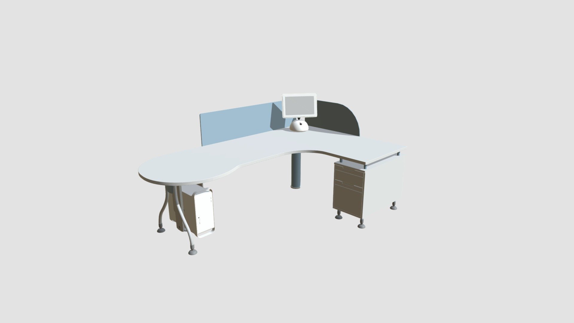 office desk - Buy Royalty Free 3D model by Evermotion [cff624c ...