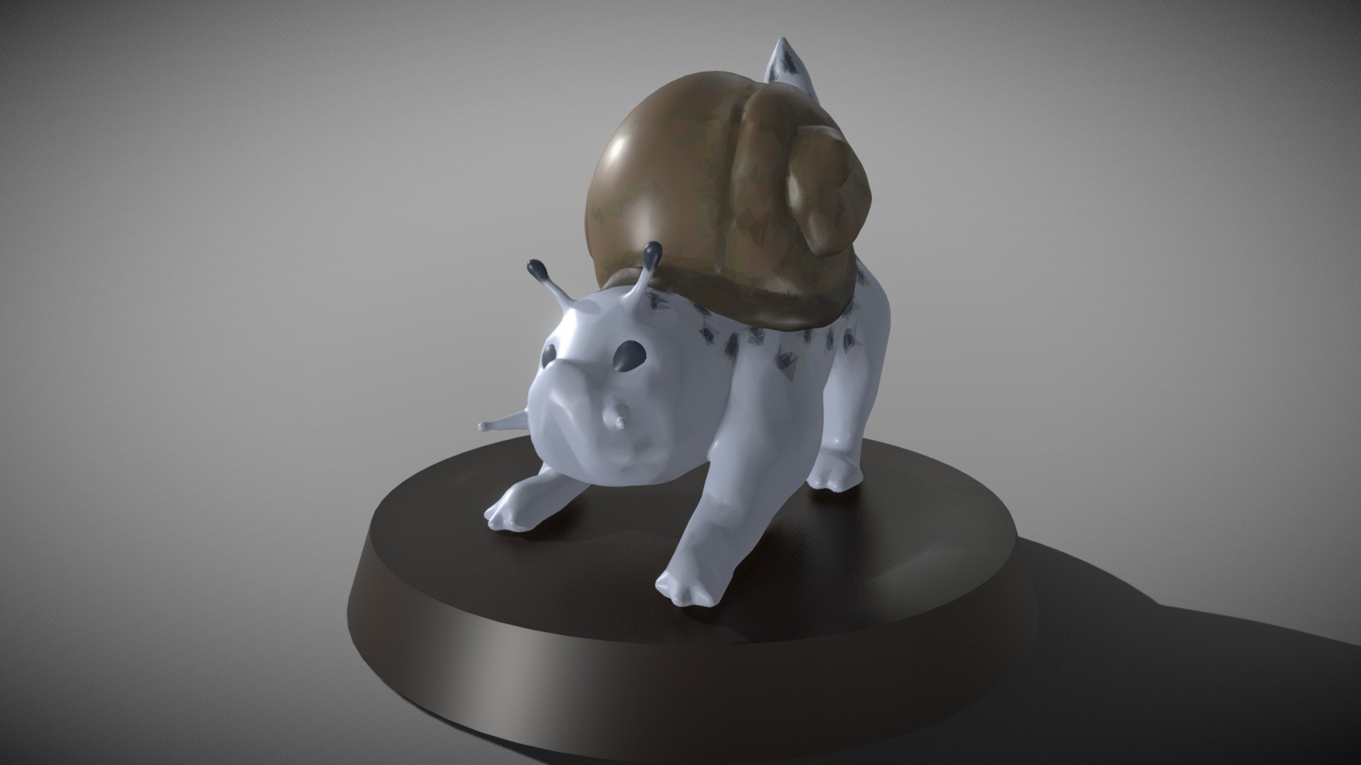 Puppysnail With Shell - 3D model by Maayane Fye Odou (@maayane.odou ...