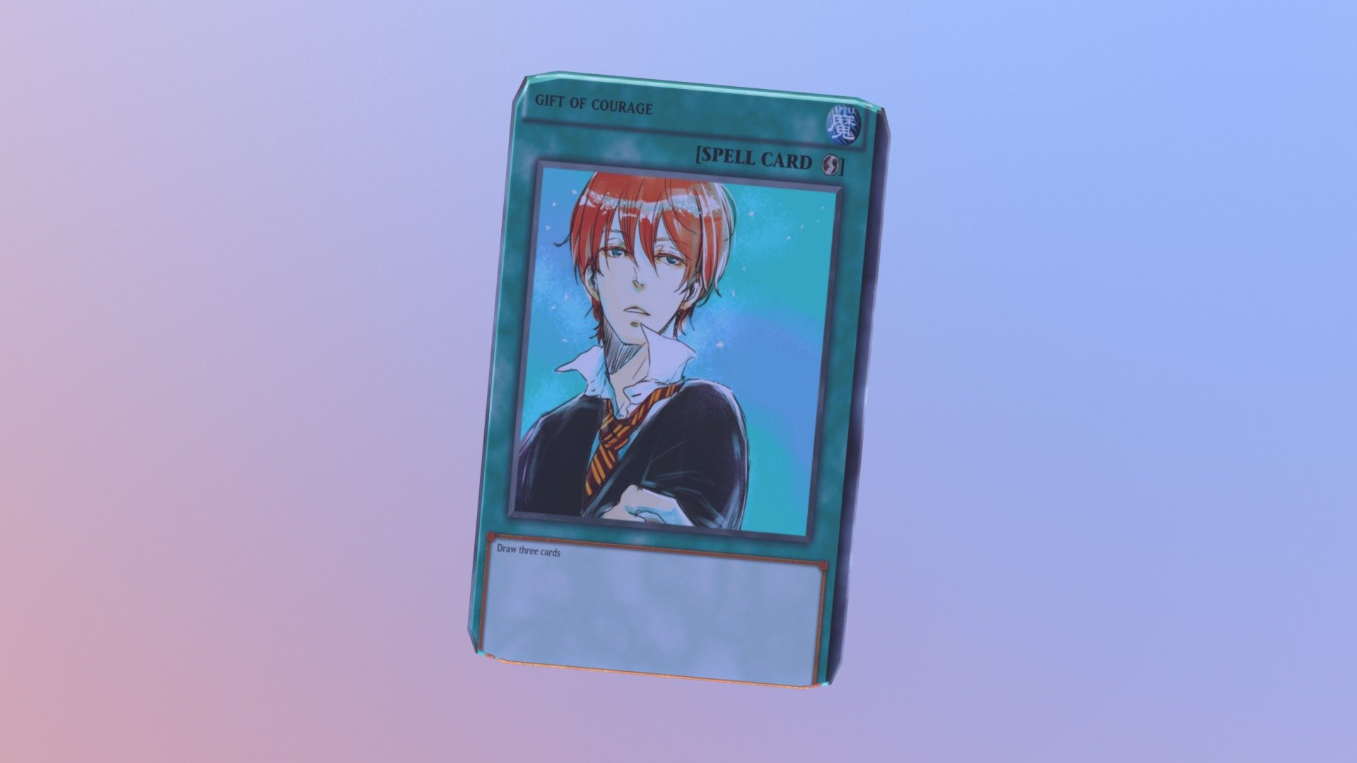 Ron Spell Playing Card - 3D model by medrano54 [cff7016] - Sketchfab