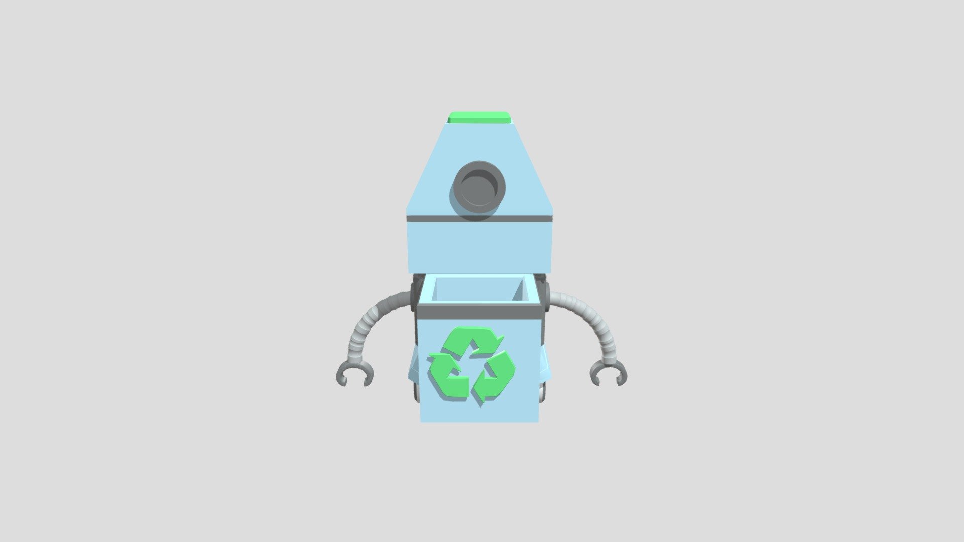 cleaning robot - 3D model by Hson (@haoson456789) [cff9a65] - Sketchfab