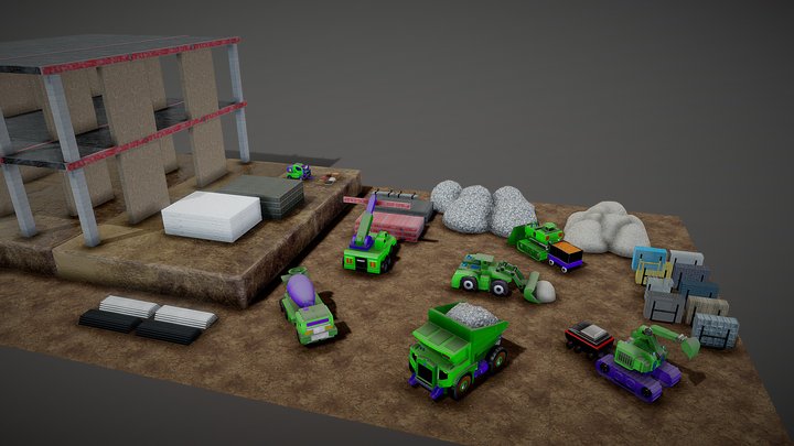 Construction-site 3D models - Sketchfab