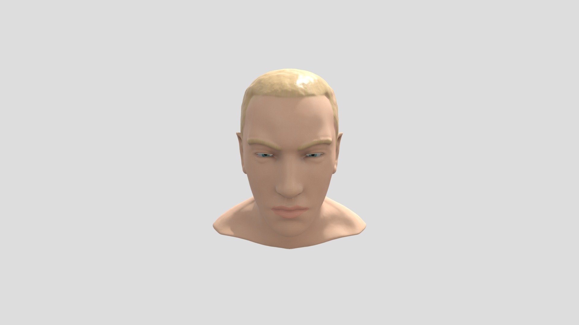 Eminem's Head - 3D model by Ryanmoya99 [cff9deb] - Sketchfab