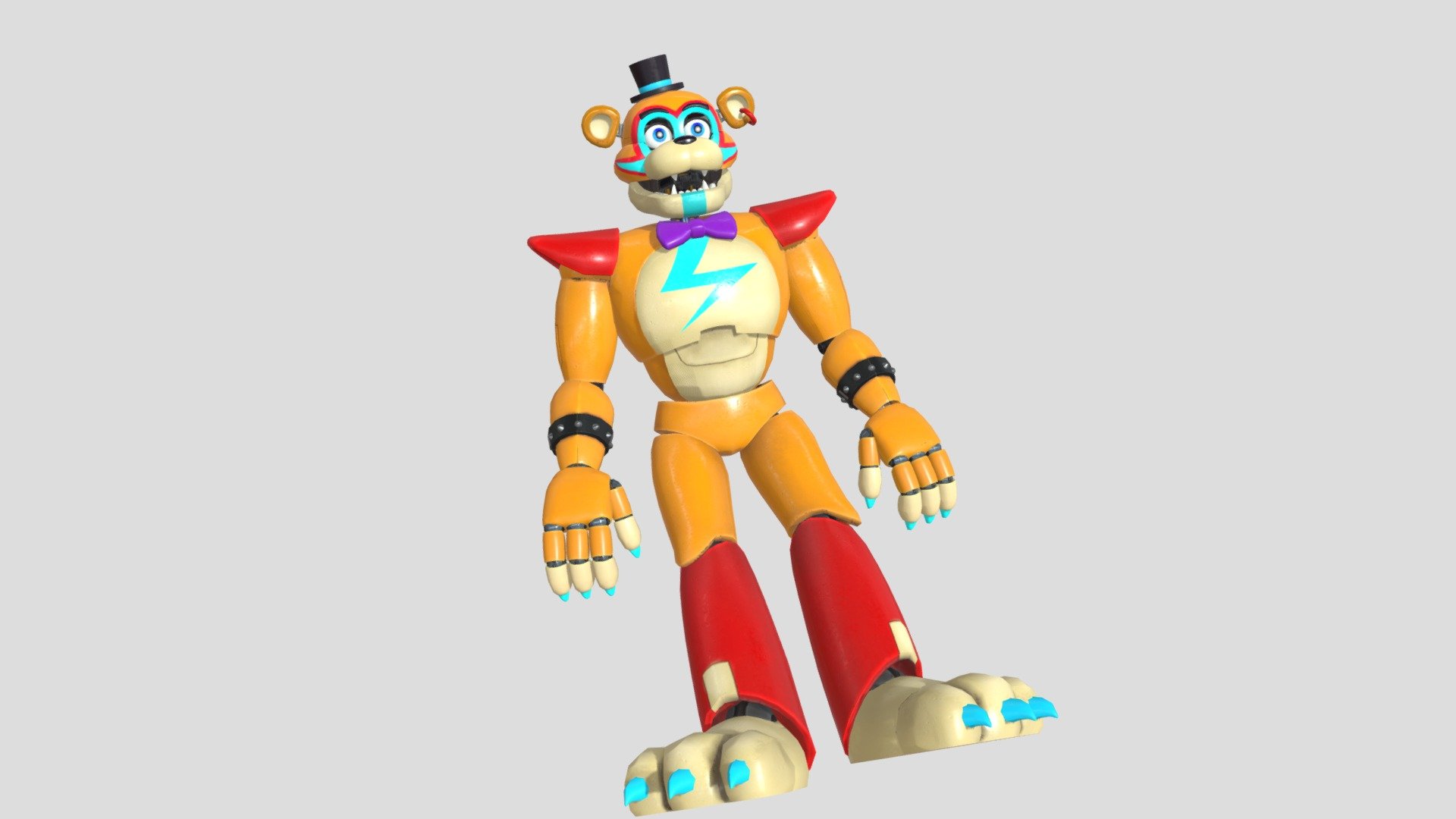 FNAF: Security Breach | Freddy PNS Switch - Download Free 3D model by ...