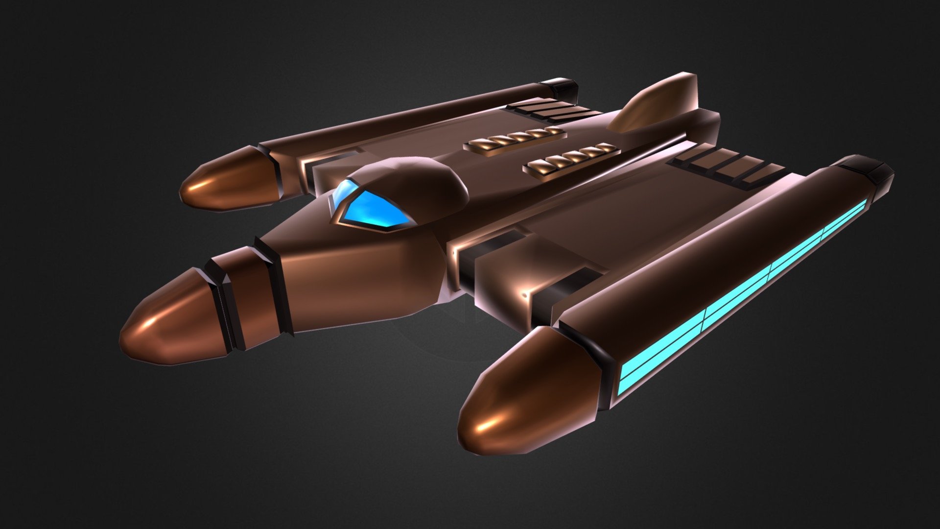 Arcade Ship 6 - Download Free 3D model by gavinpgamer1 [cffc3be ...