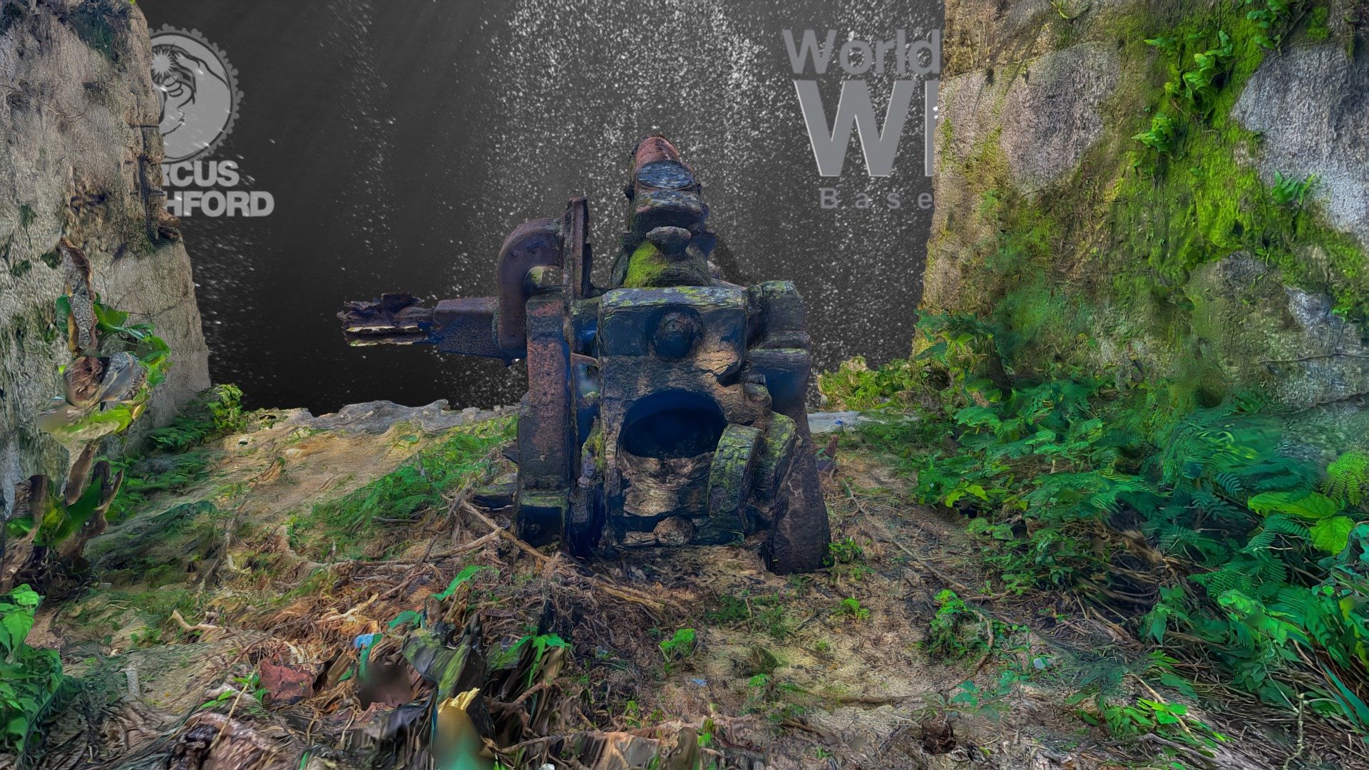WW2 Gun Emplacement Guam - 3D model by Smiling Otter (@mucus) [cffccb3 ...