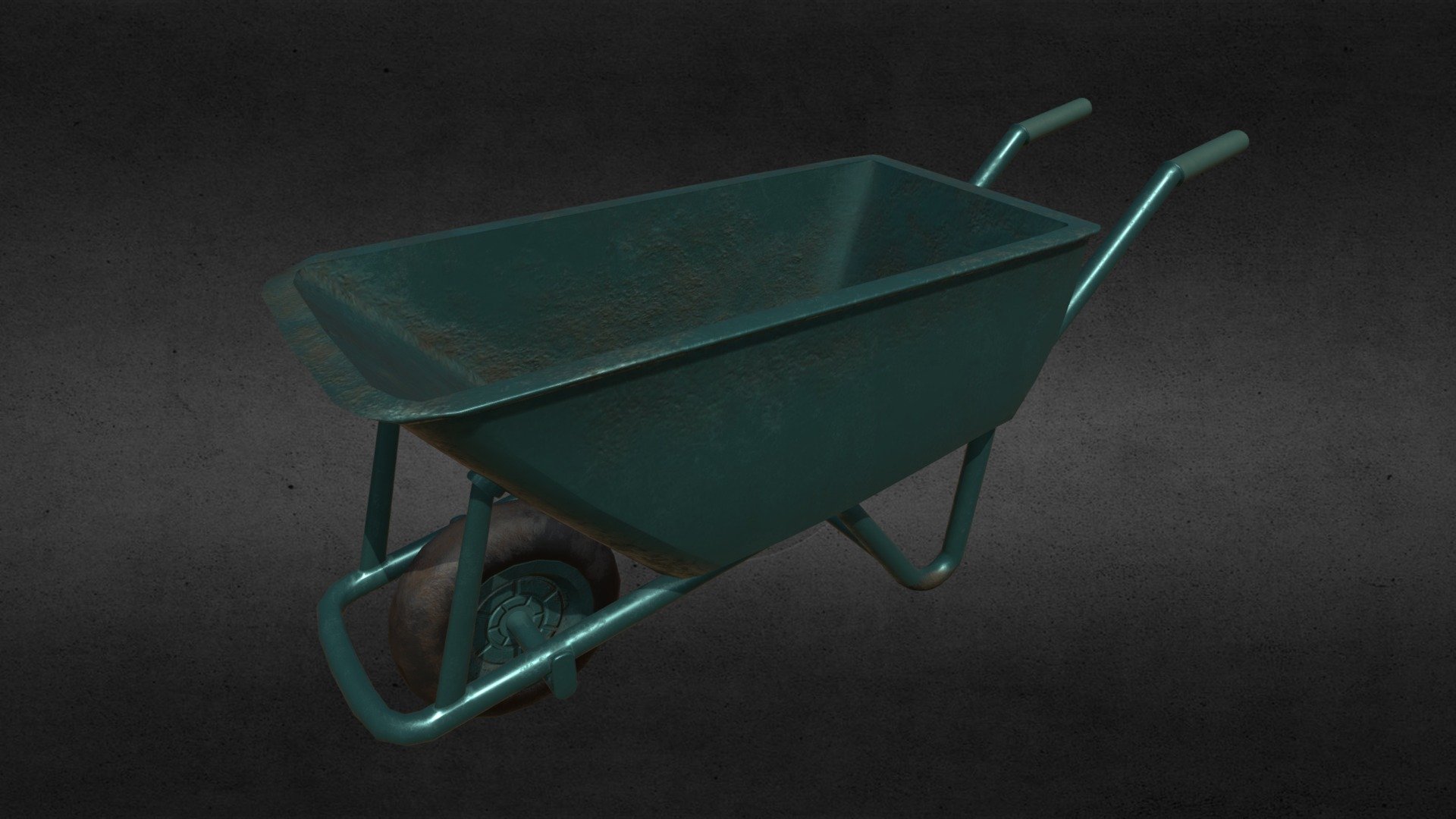 Wheelbarrow - 3D model by Eddy_N. [cffd56f] - Sketchfab