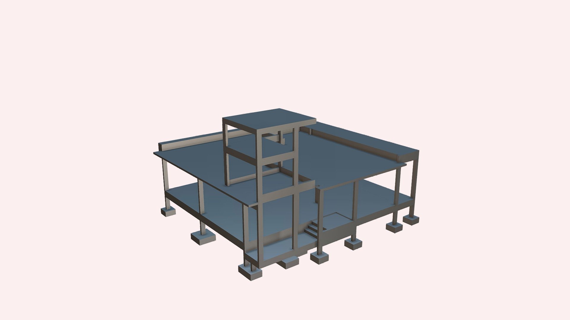 ESTRUTURA 3D - MARCELO - 3D model by DEBORAmp [cffe141] - Sketchfab