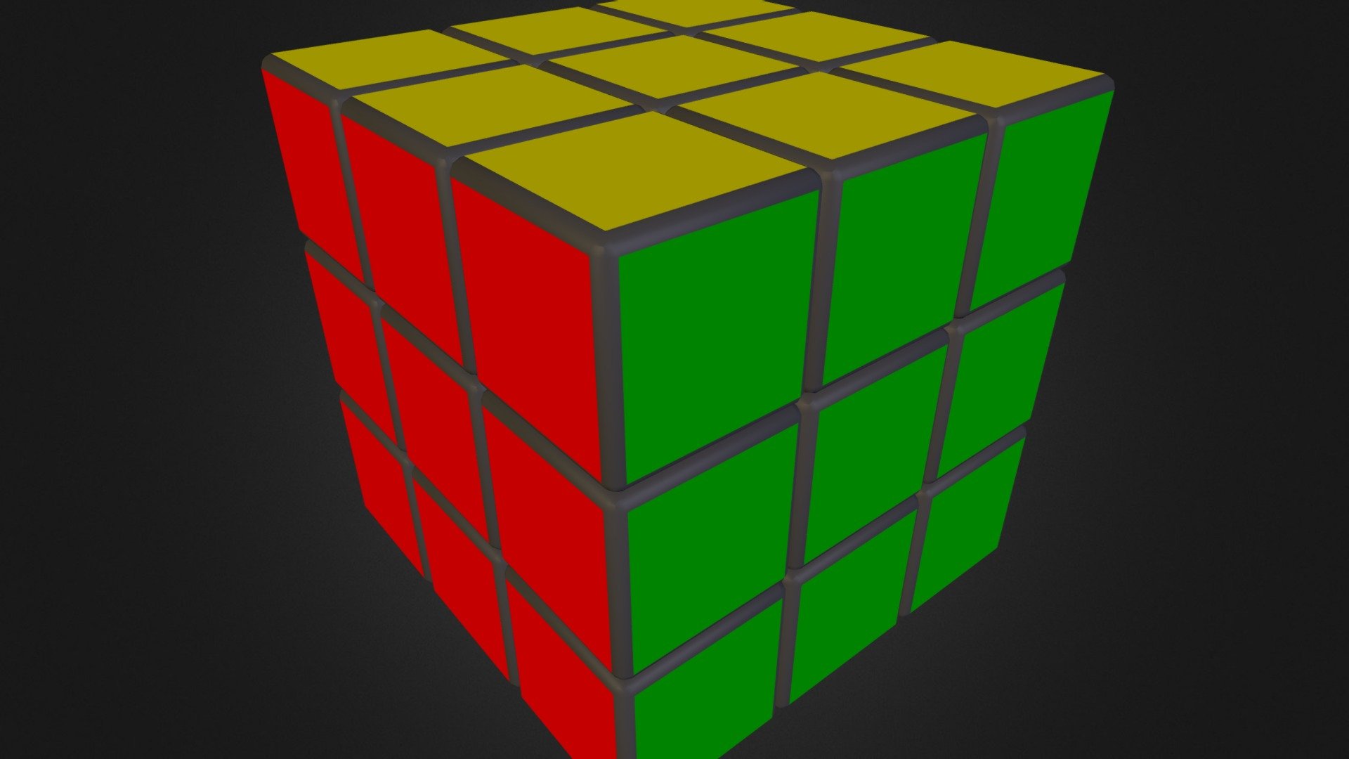 Rubik's Cube 3x3 - 3D model by UncleSub [cjndd0k] - Sketchfab
