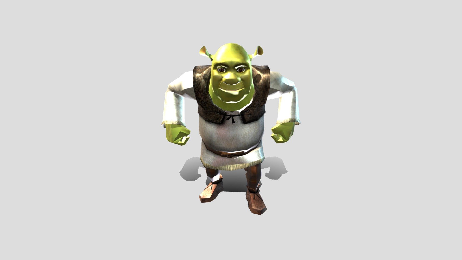 Shrek_animated_from_shrek_2_pc_game - Download Free 3D model by ...