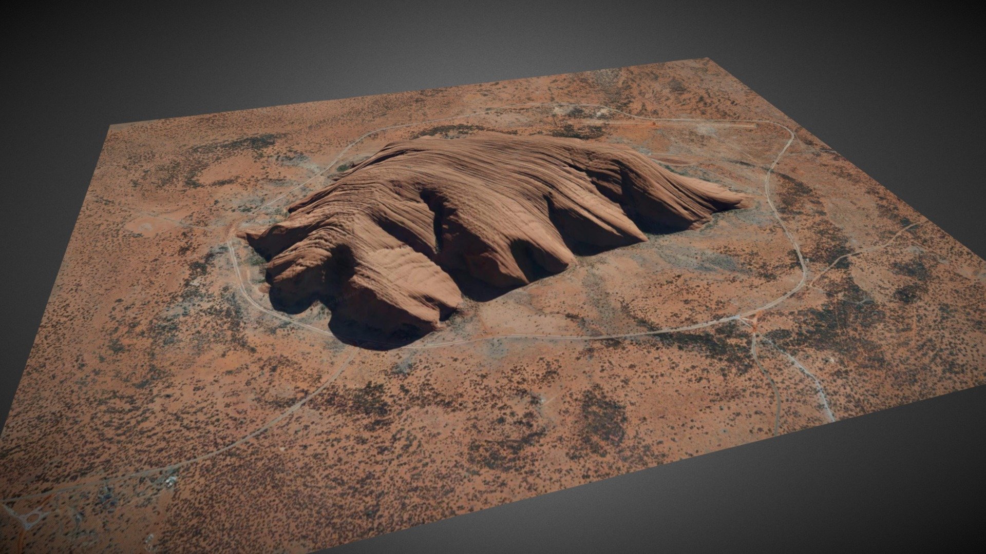 Uluru - 3D model by drstevemalone [d001328] - Sketchfab