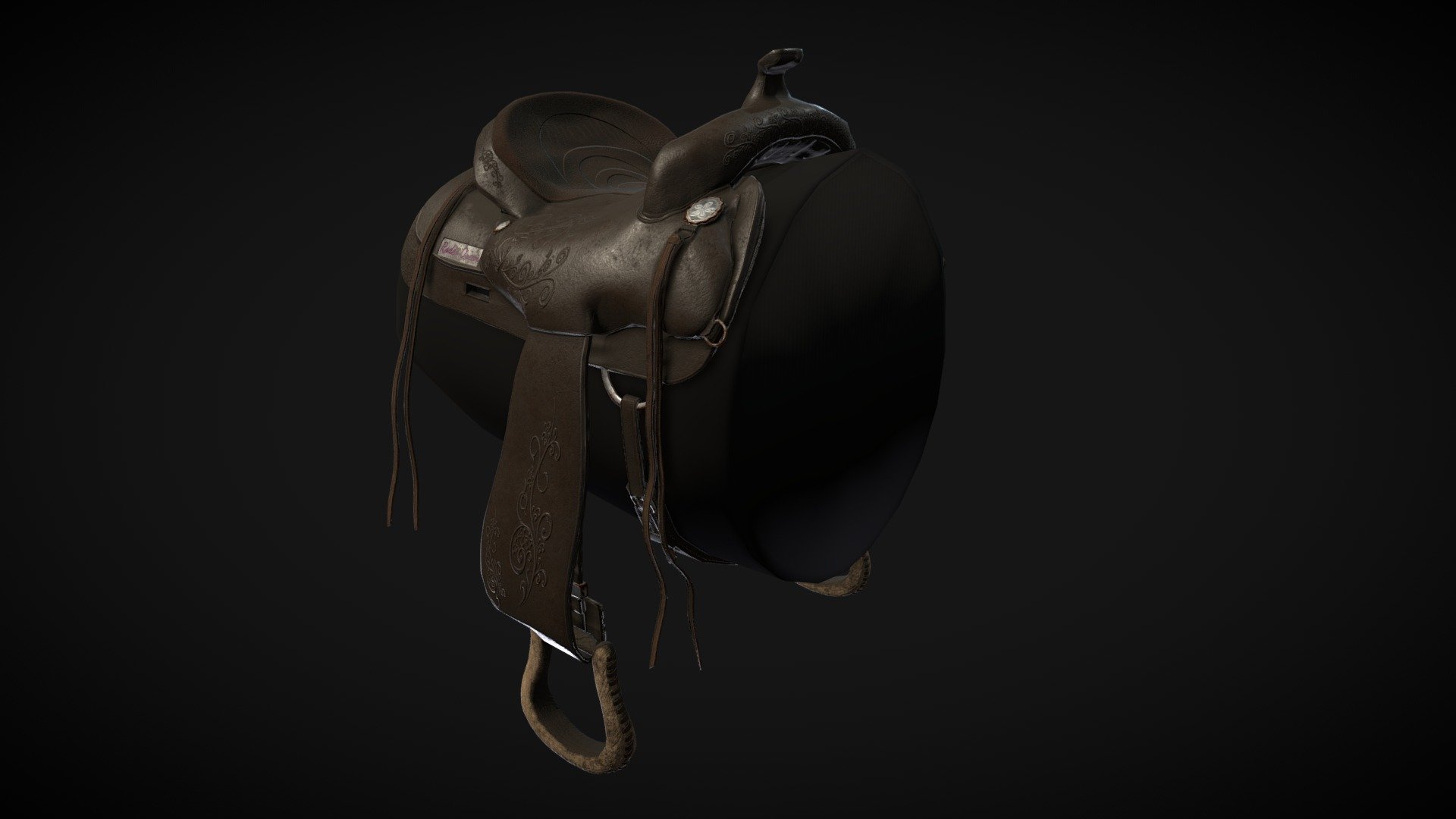 Western Saddle - 3D model by keelymcdermot [d001791] - Sketchfab