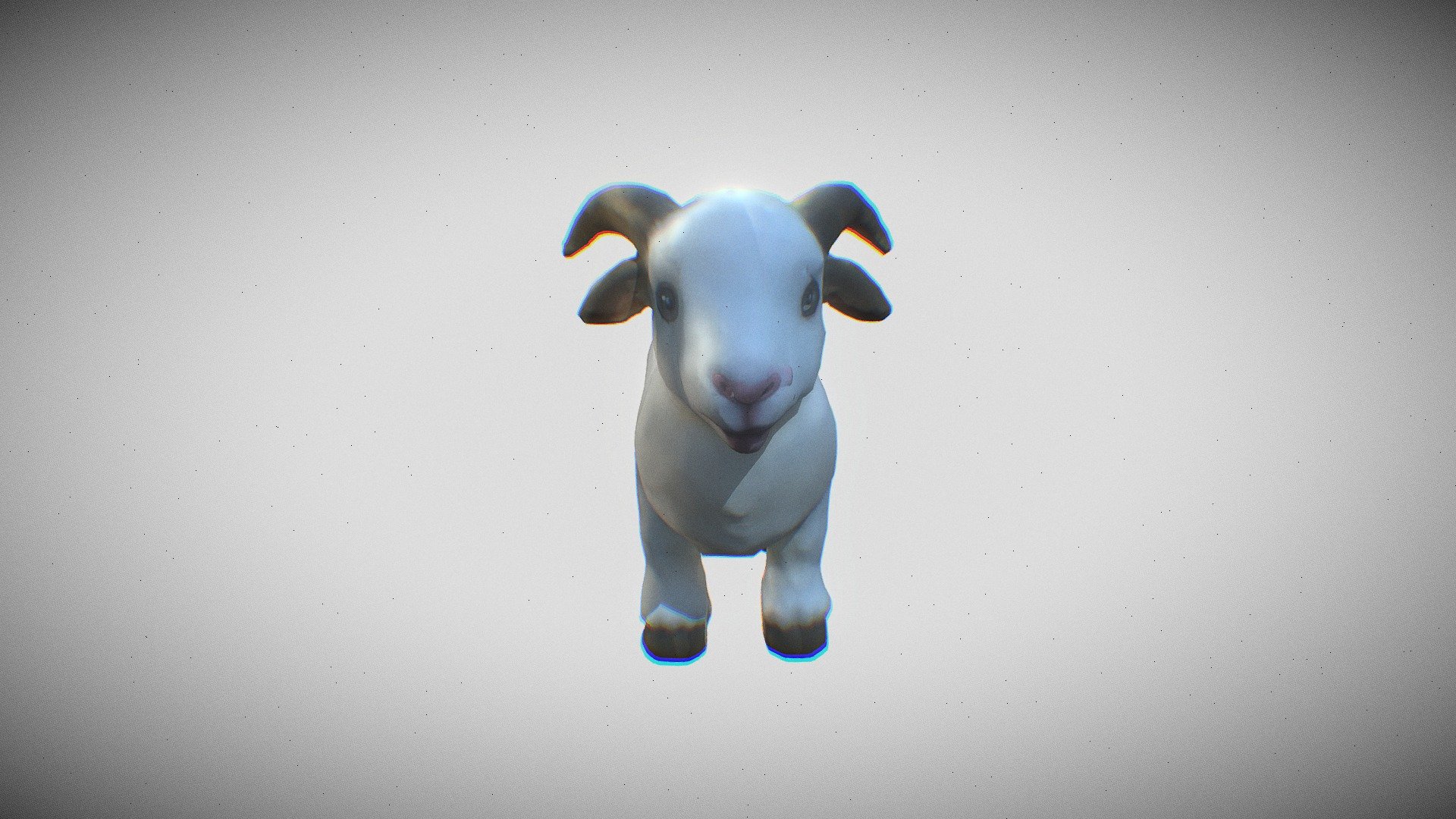 white_baby_goat_ - 3D model by tzuart [d002a06] - Sketchfab
