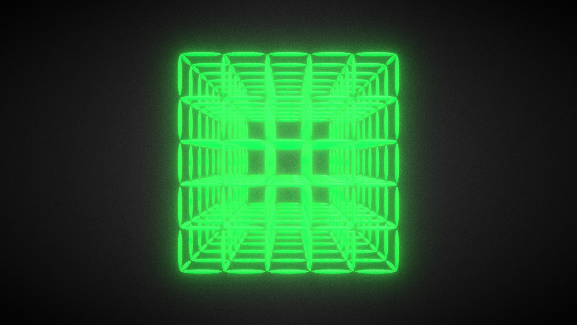 Fractal Box Structure #3 (Huge) - Download Free 3D model by Inditrion Dradnon (@dradnon ...