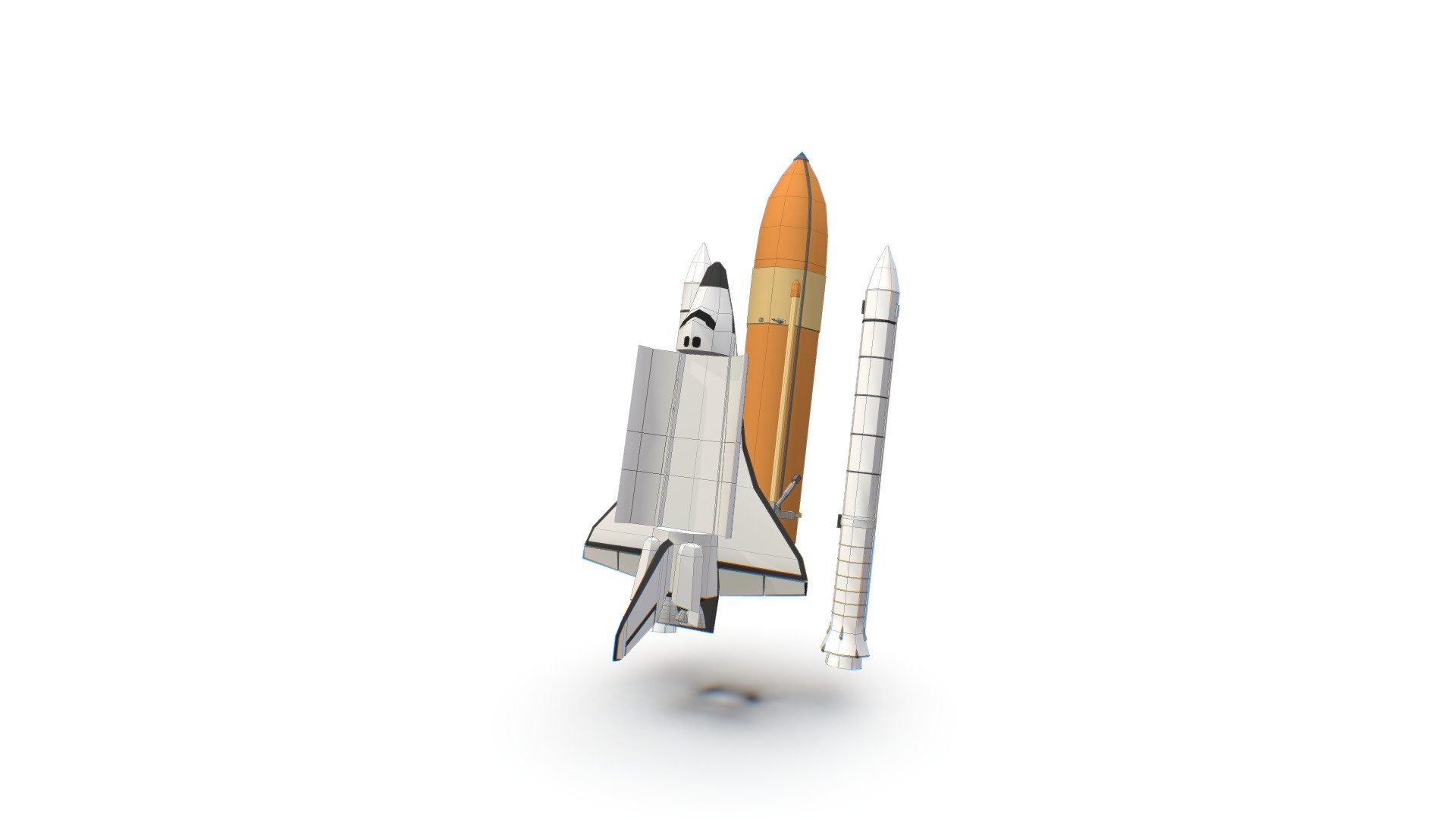 SPACE SHUTTLE - 3D model by Ondrej Bahula (@o.bahula) [d003428] - Sketchfab