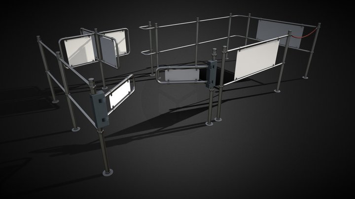Turnstile 3D models - Sketchfab