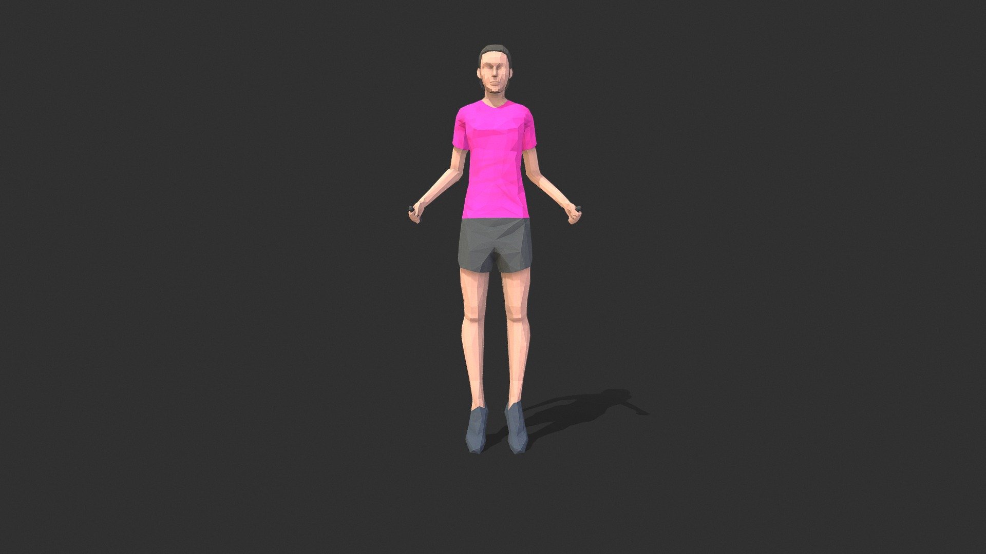 Jumping Ropes Exercise - Buy Royalty Free 3D model by danielmikulik ...