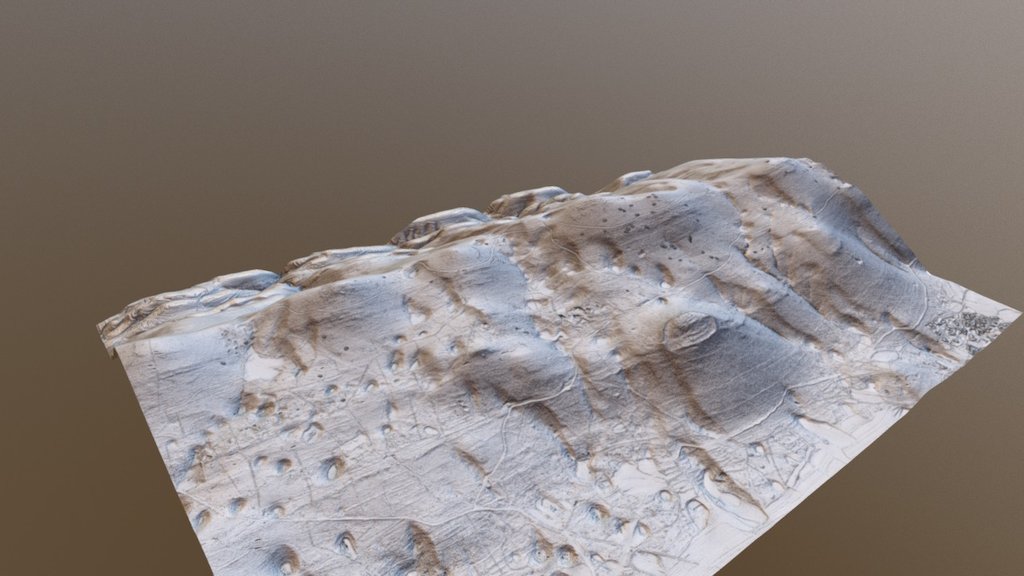 Prehistoric, WWI and present landscape Karst - Download Free 3D model ...
