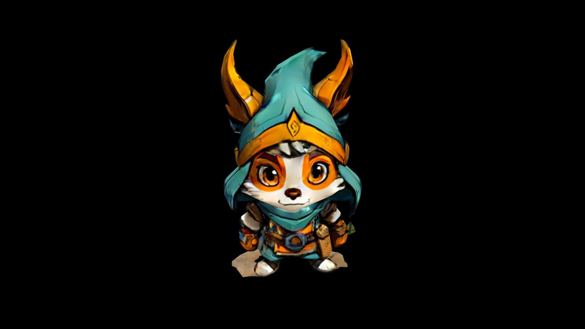 The Illustration "An Animated Fox Warrior" shows - Download Free 3D ...