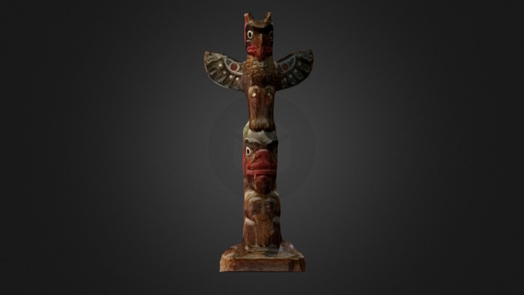 totem - 3D model by dor (@dorjjgo) [d0091d5] - Sketchfab