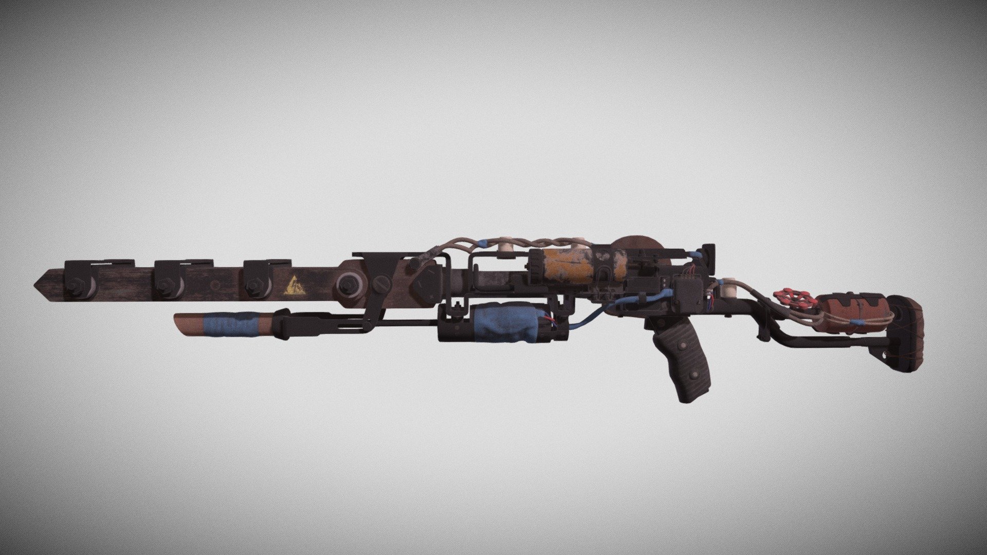 Railgun - Download Free 3D model by FERtyn_12 (@olezhka.ovchinnikov ...