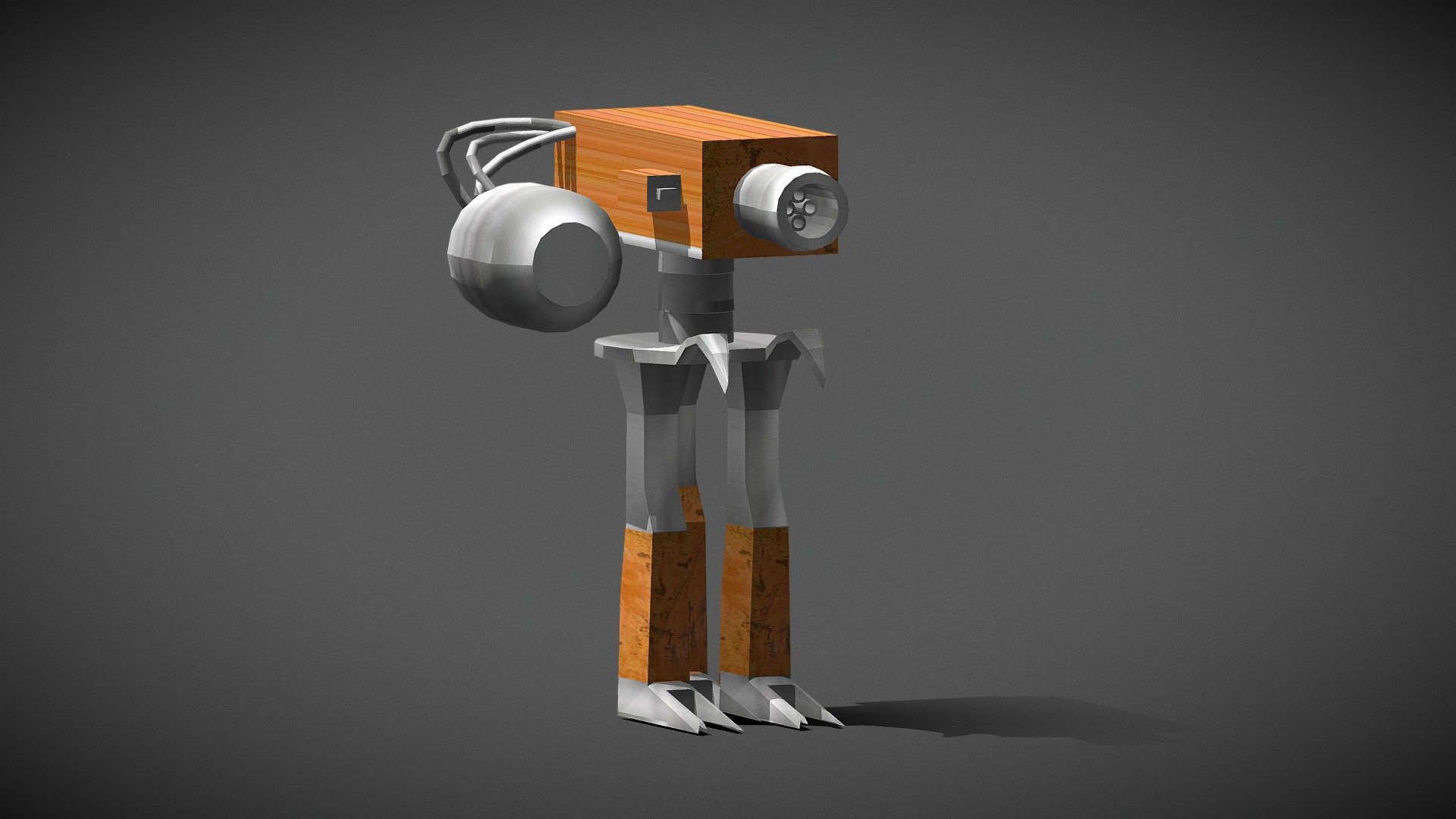 Sentry Gun model - 3D model by DylanBarke [d00adb6] - Sketchfab