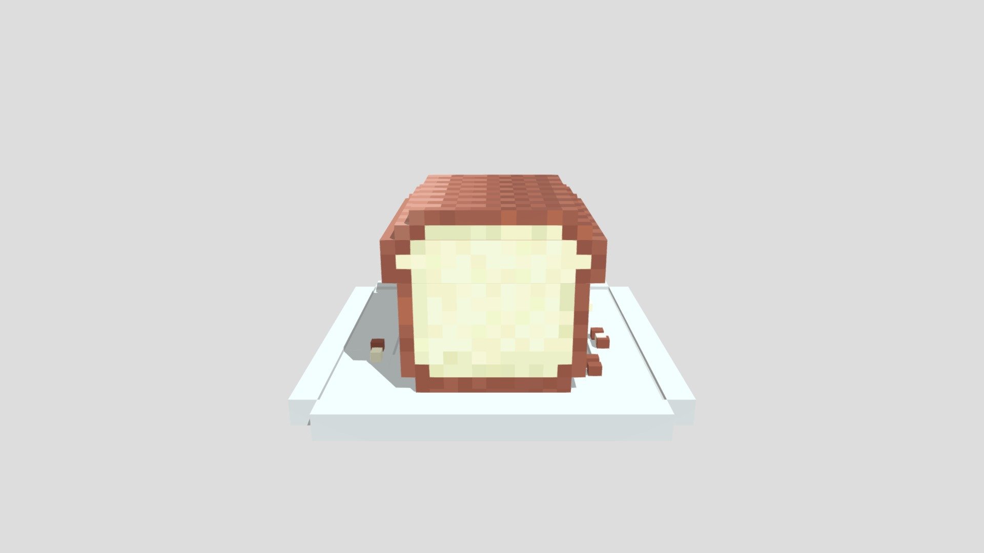 Bread - 3D model by Nowko [d00b015] - Sketchfab