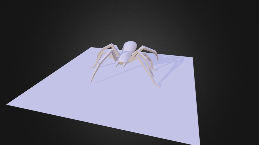 WIP Spider Walk - 3D model by jason_ivens [d00b9b6] - Sketchfab
