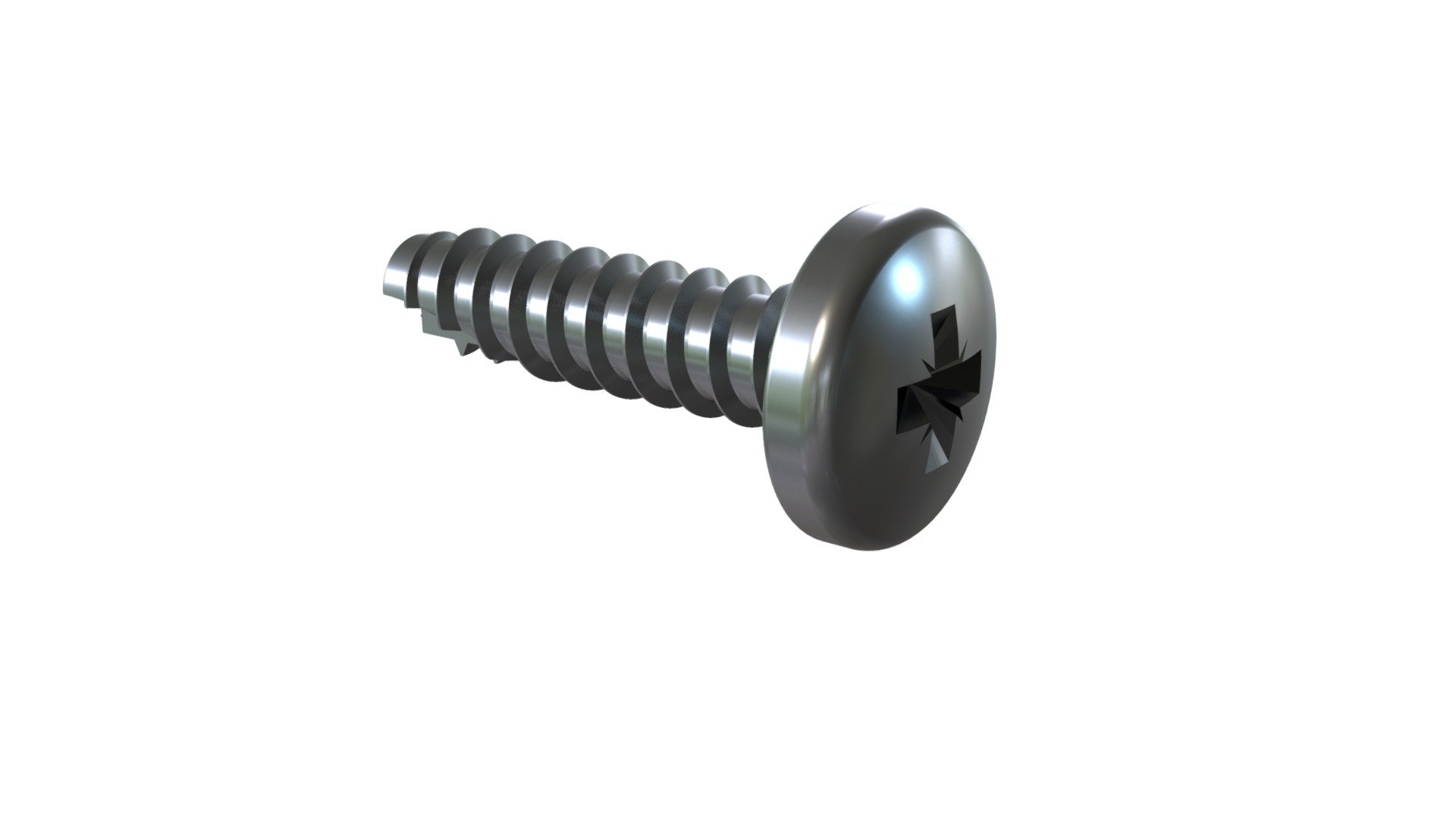 CR (Z) Pan | Type BT | Thread Cutting Screws - 3D model by Lancaster ...