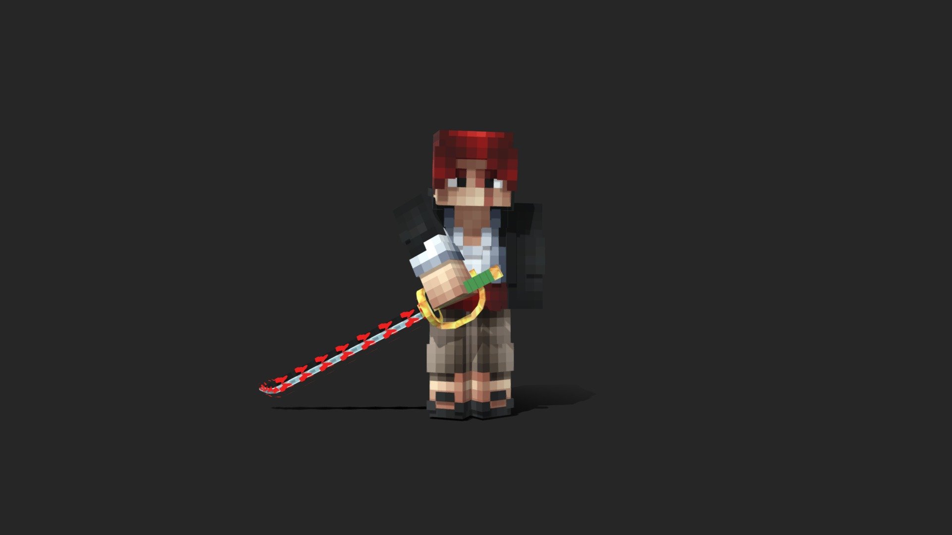 Shanks - 3D model by Helios (@Heliossss) [d00d8aa] - Sketchfab