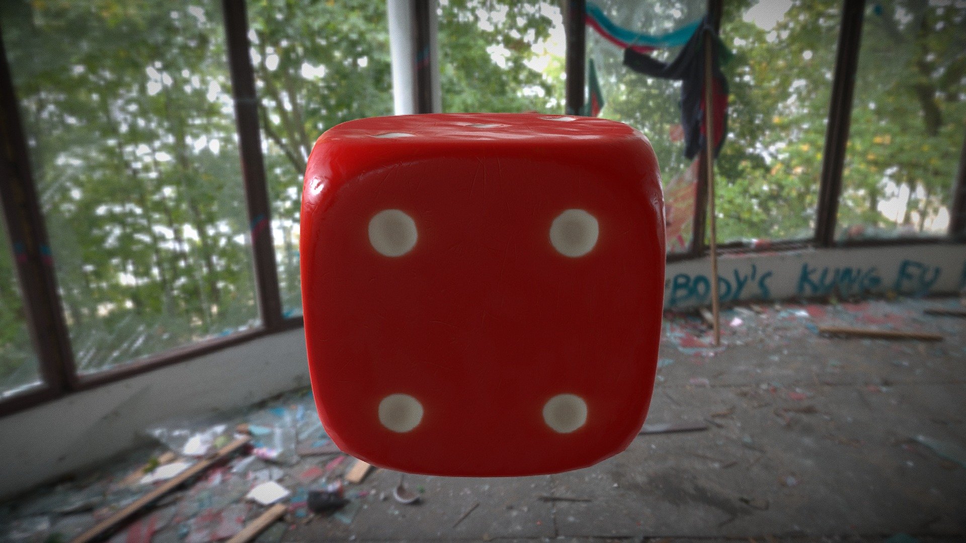 Dado - 3D model by DiegoRudi [d00d9cd] - Sketchfab