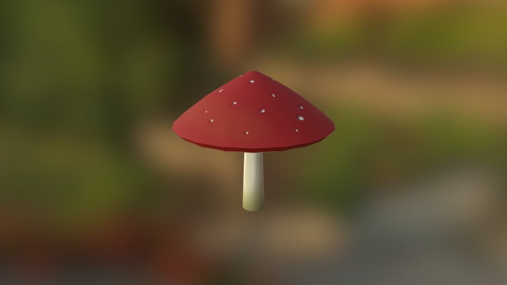 Mario's Magical Mushroom of Make Big - Download Free 3D model by Anette ...