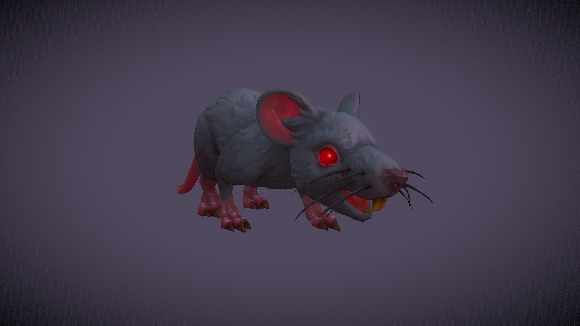 Stylized Fantasy Rat - 3D model by N-hance Studio (@Malice6731 ...
