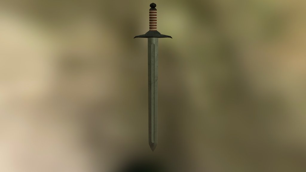 A simple straight sword - 3D model by Xenaia [d00ed36] - Sketchfab