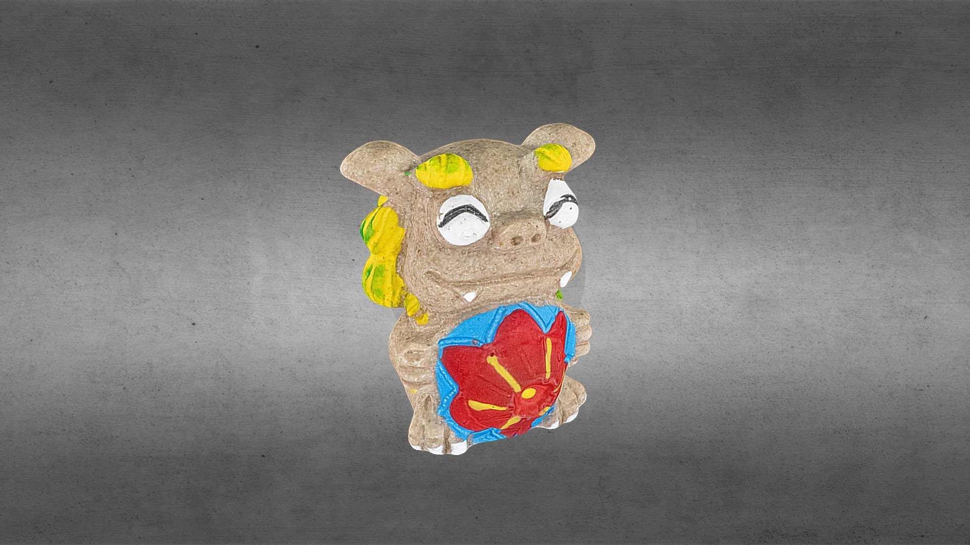 Shisa_female - Download Free 3D model by KEN_JP [d0109b6] - Sketchfab