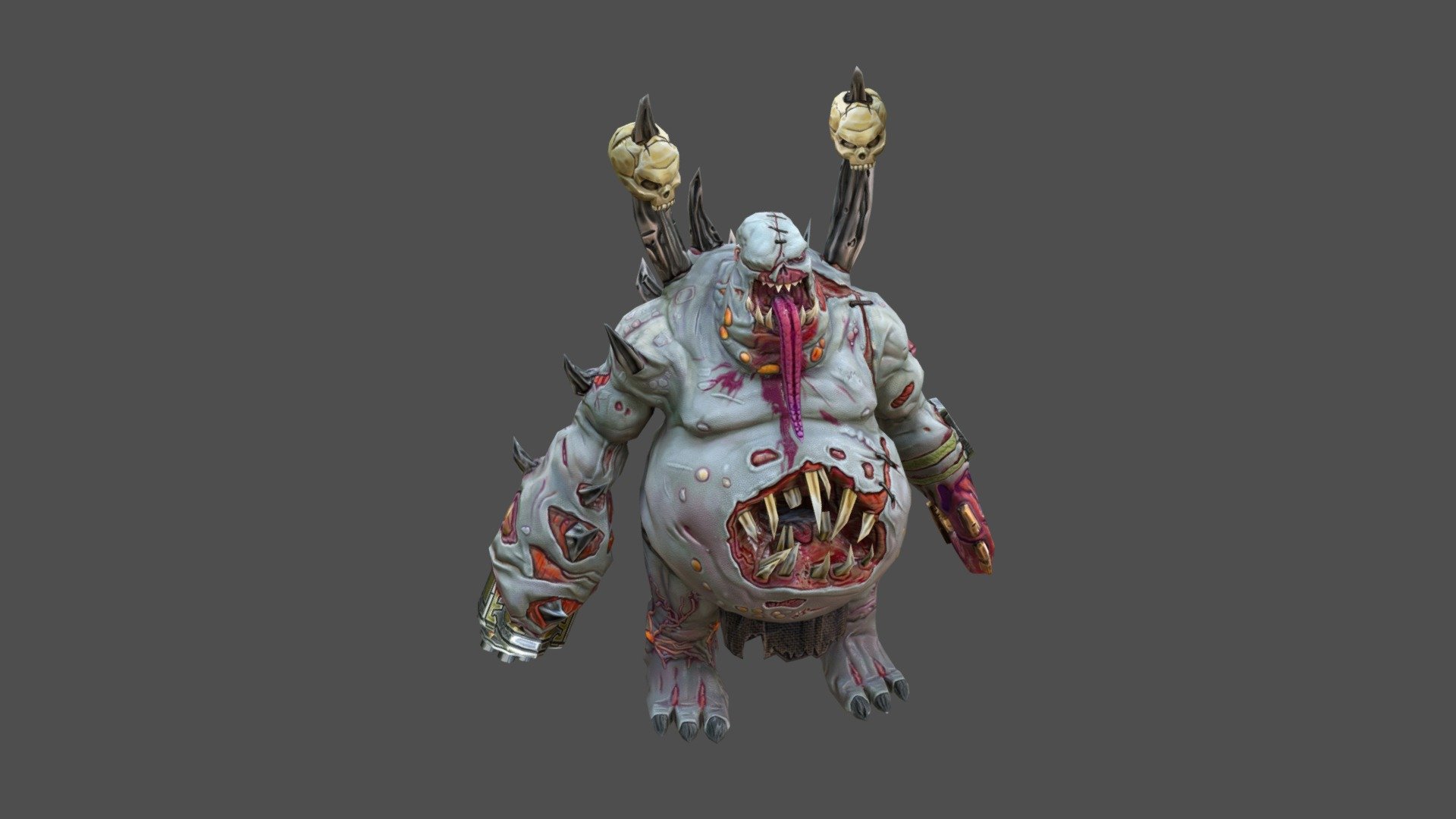 Zombie Boss 2 - 3D model by CC (@ccsf) [d010bf5] - Sketchfab