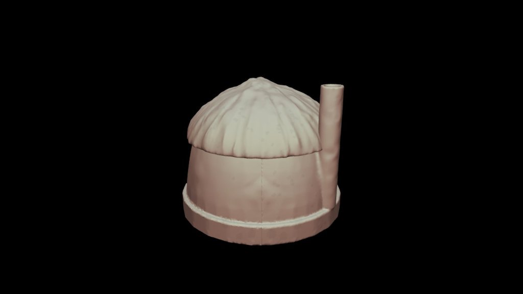 Mud Hut Display V3 - 3D model by RBDMWILL (@skipatlan) [d0120f3 ...