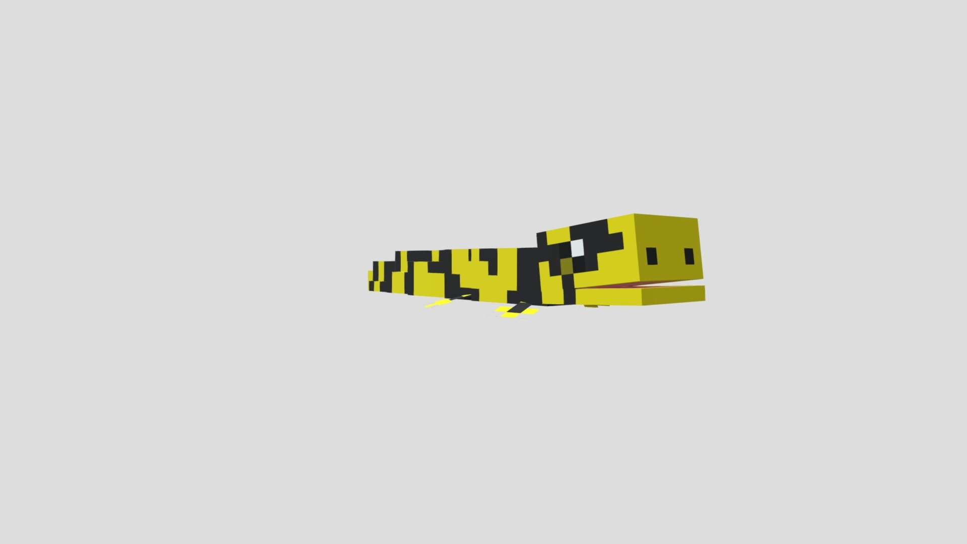 Tiger Salamander v2 - Download Free 3D model by Sentient_Cale-Sherry ...