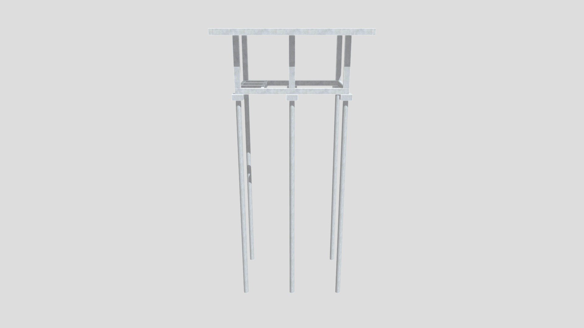 PROJETO ESTRUTURAL PORTARIA PILAR - 3D model by Kaique.Tomazinho ...
