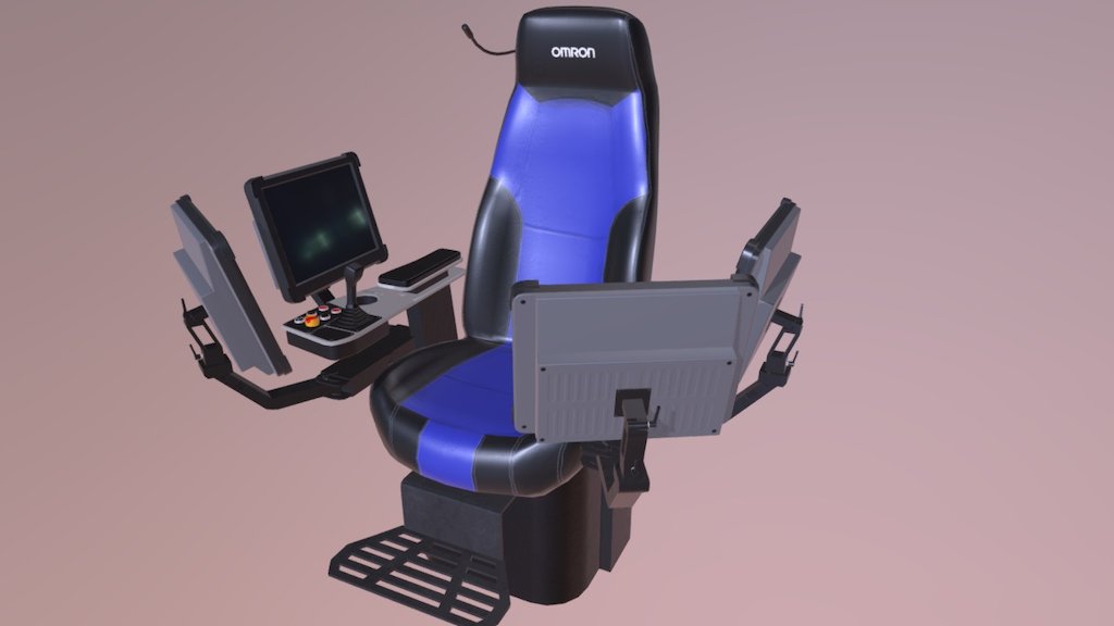 Drillers Chair - 3D model by tstolzschroeder [d01766d] - Sketchfab