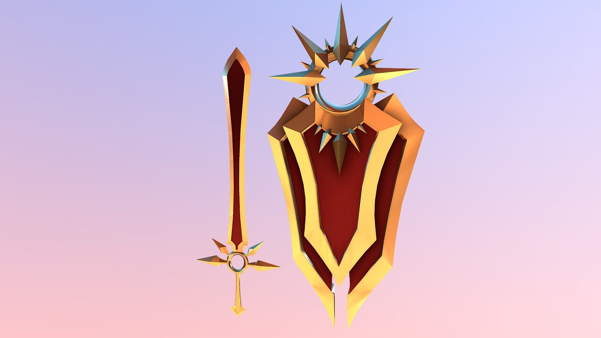 Leona Shield - Download Free 3D model by Brono99 [d0198b5] - Sketchfab