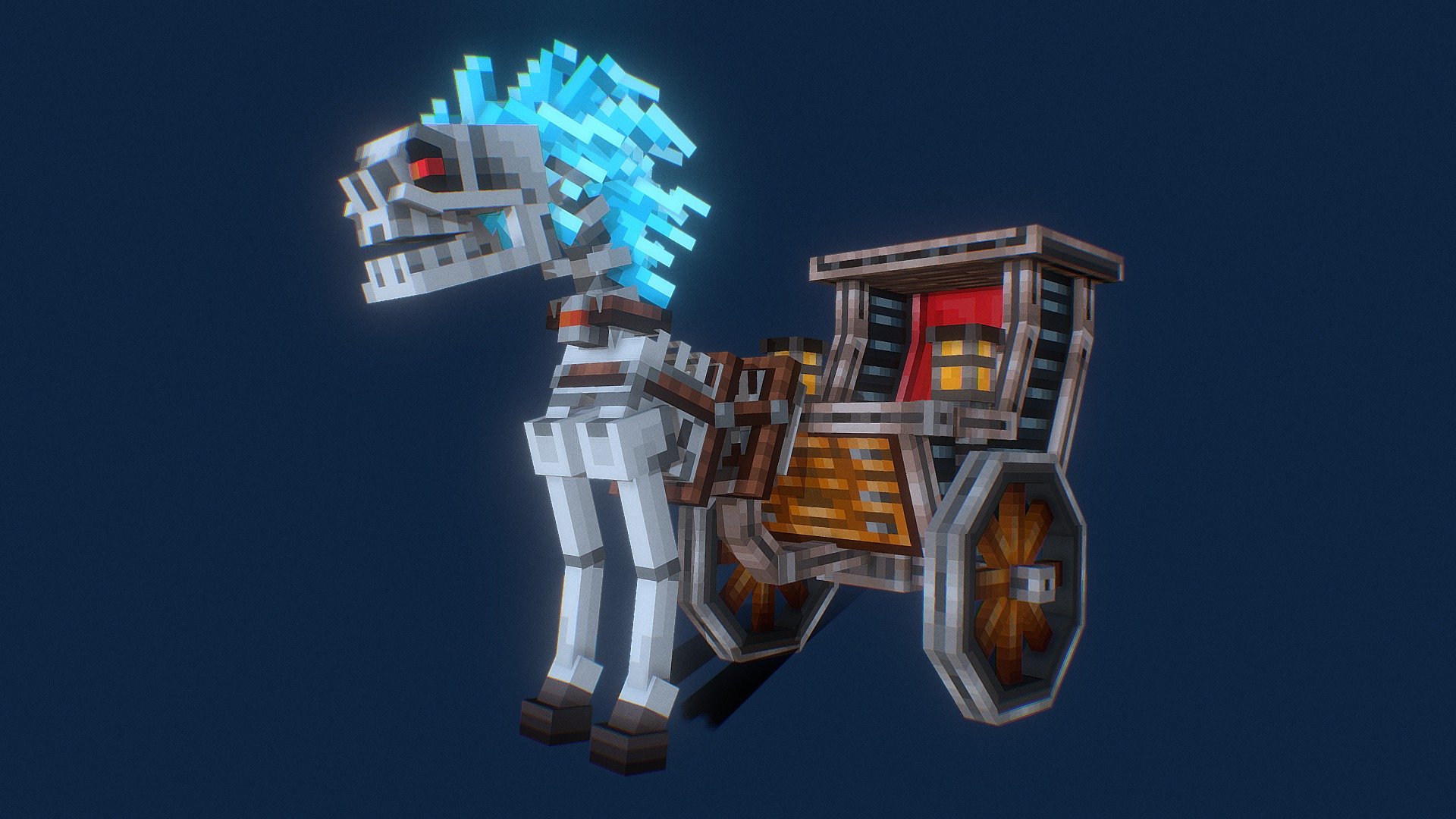 Blockbench - Undead caravan - 3D model by MexBot.Arts [d01a593] - Sketchfab