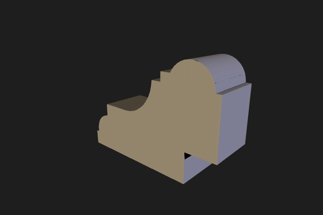 Peterman_Lumber_Panel_Moulding_P409 - 3D model by whitefrog [d01a7e0 ...