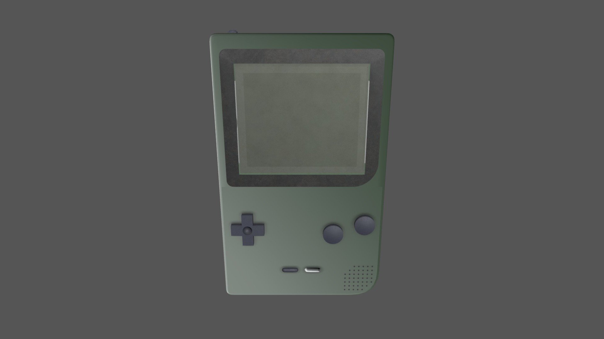 1996 Game Boy Pocket - 3D model by EduardoAguayo [d01af15] - Sketchfab