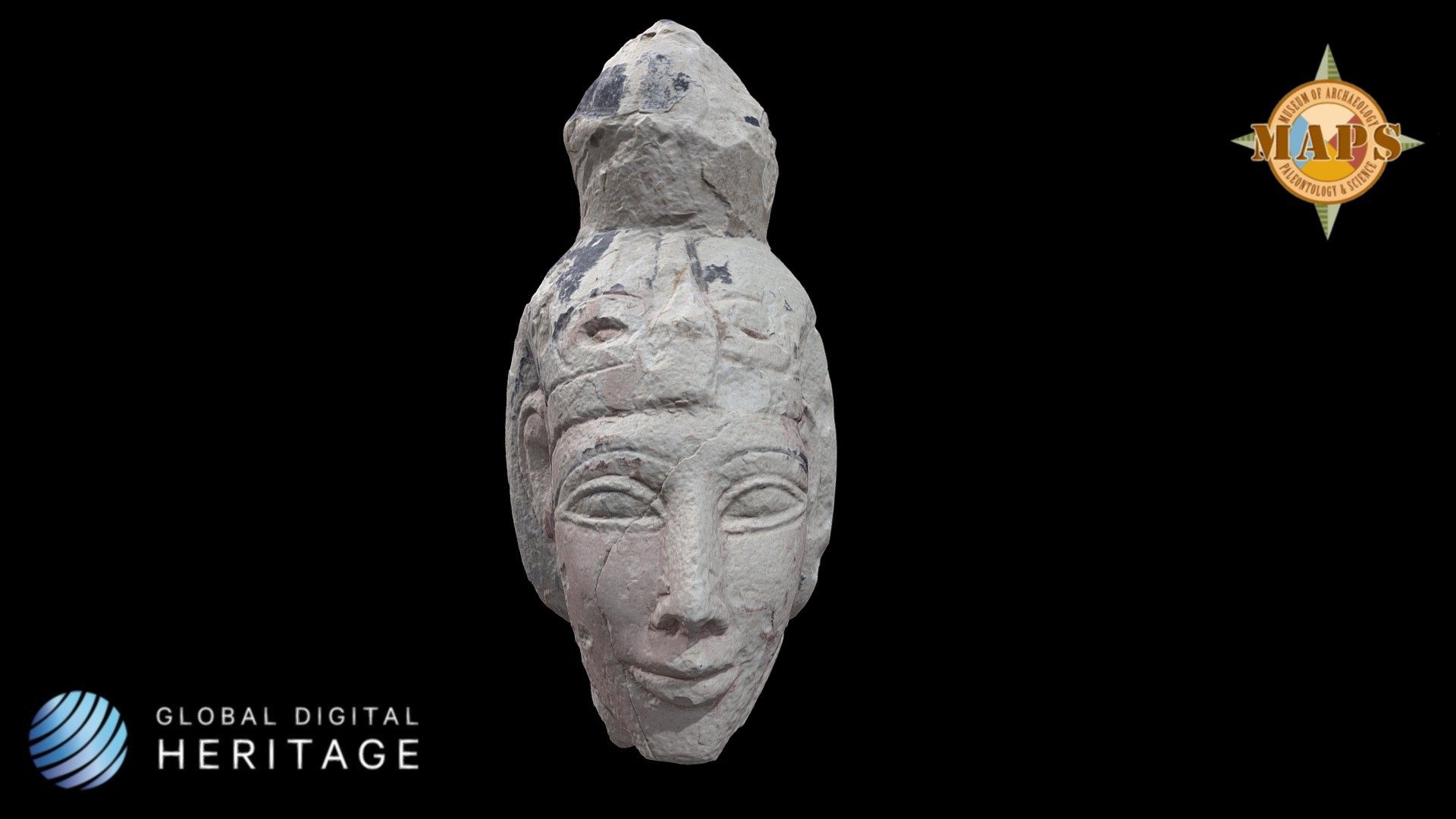 Limestone Head, Egypt - Download Free 3D model by Global Digital Heritage and GDH-Afrika ...