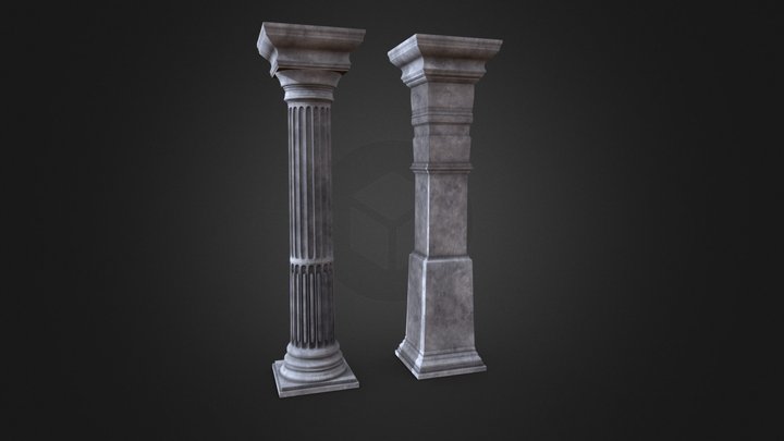 Column 3D models - Sketchfab