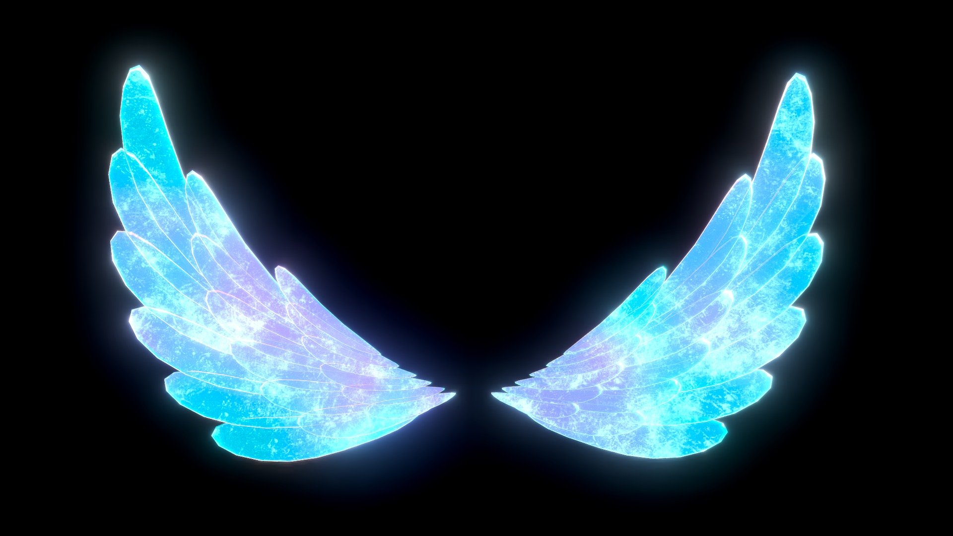 Crystal Wing - Buy Royalty Free 3D model by tran.ha.anh.thu.99 [d01e320 ...