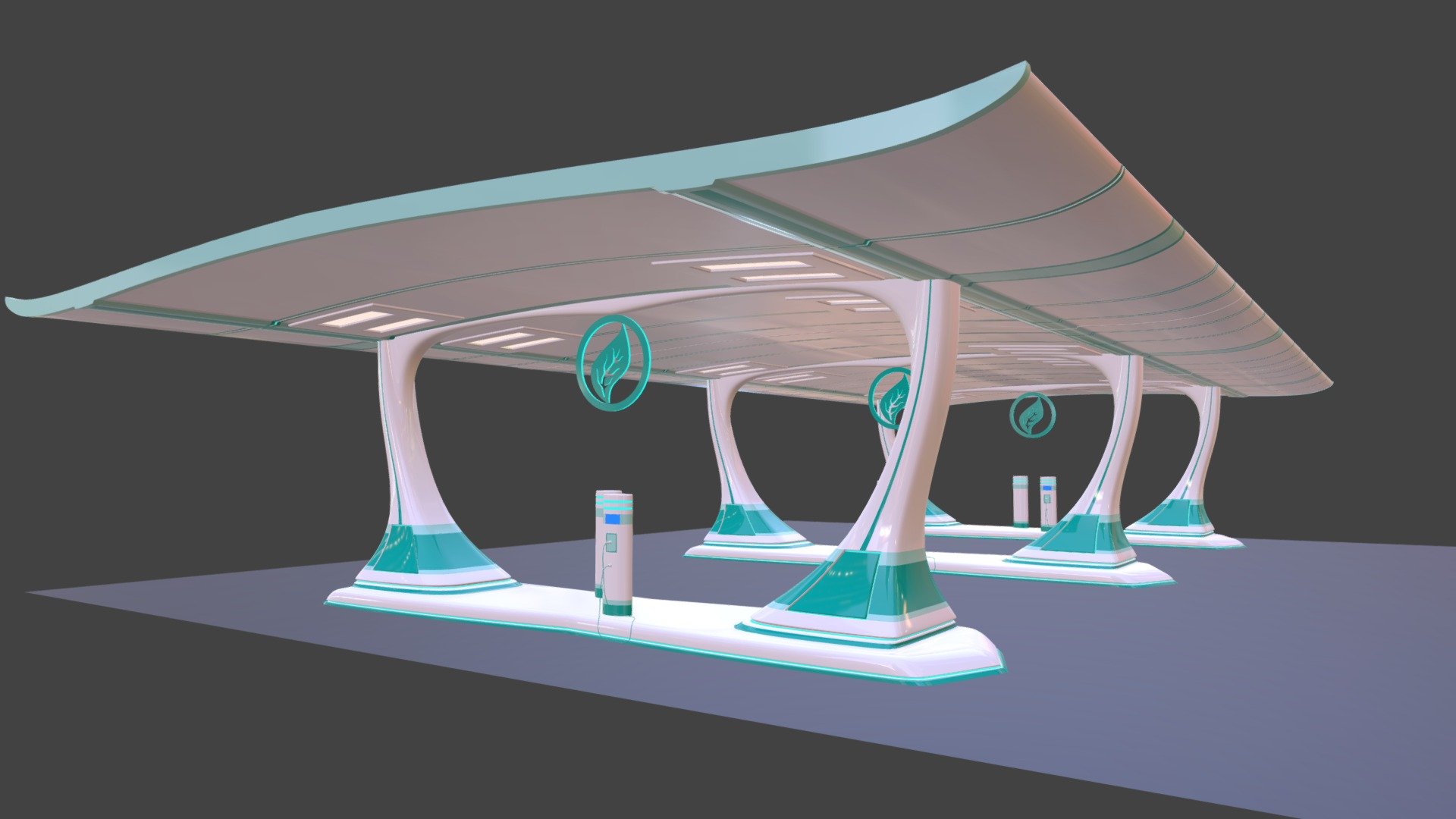 Solar Charger - Buy Royalty Free 3D model by maxpsr [d01e752 ...