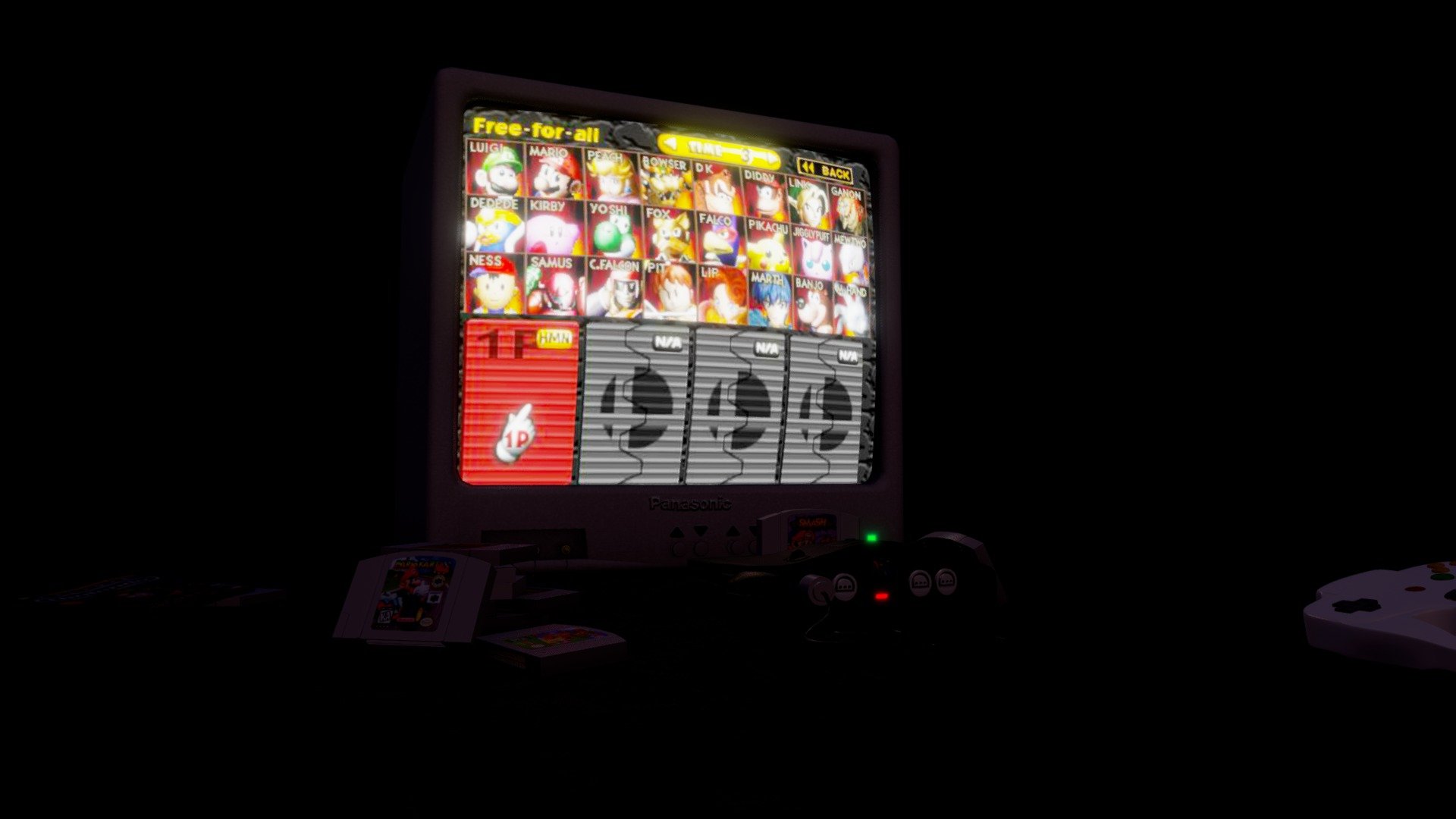 Nintendo 64 Room - Download Free 3D model by Pavel (@pavelj) [d01ec74 ...